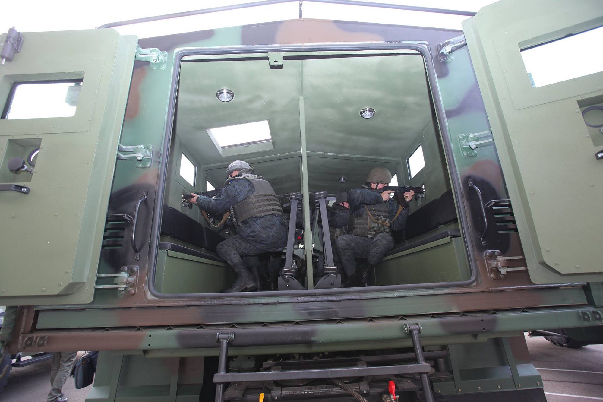 Ukraine Is Building Armored Battle Buses – War Is Boring – Medium