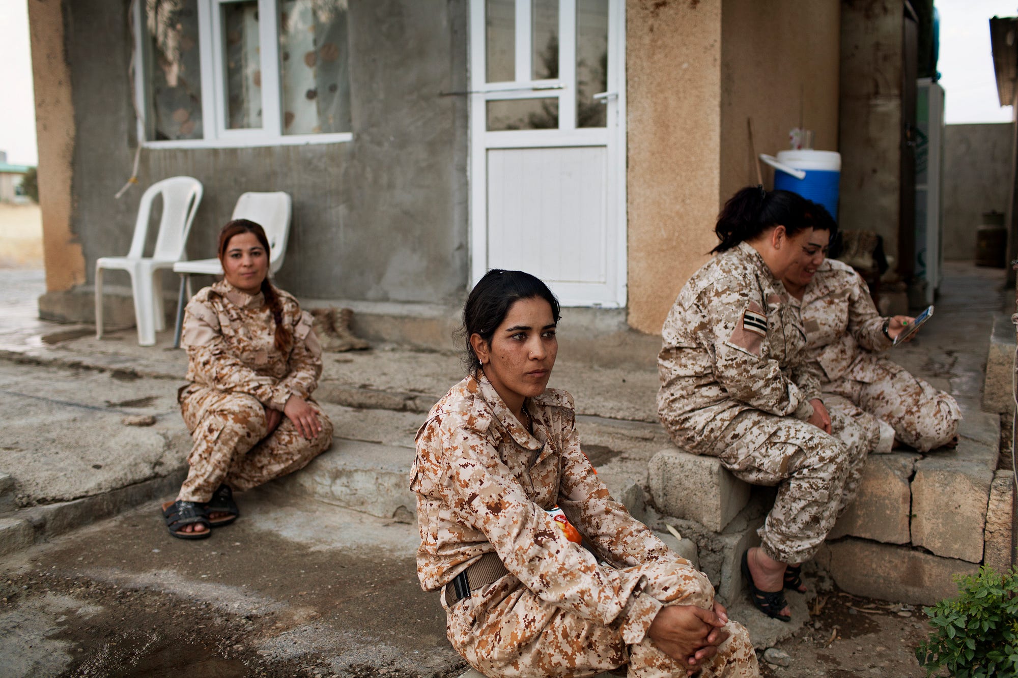 The Female Soldiers of Northern Iraq Face a New Enemy