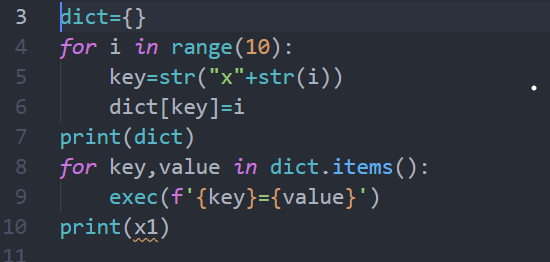 How To Dynamically Declare Variables Inside A Loop In Python
