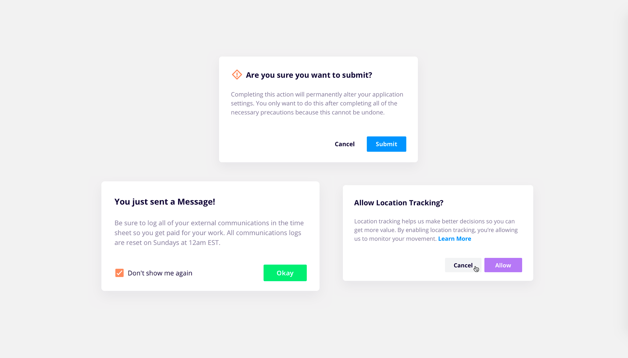 Design a Reusable System Modal – UX Power Tools – Medium