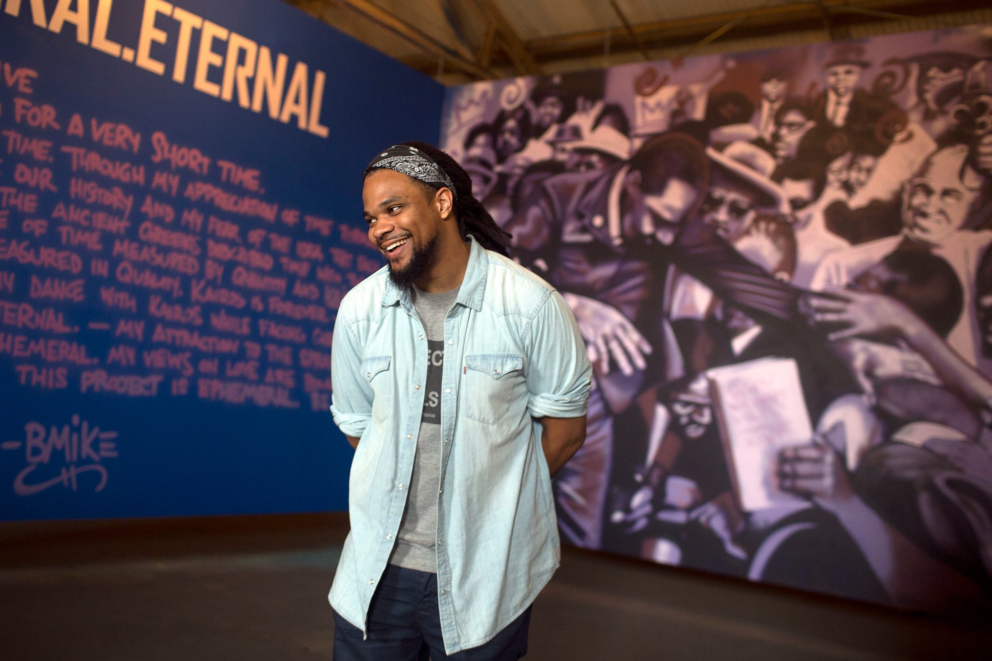 Public service through art in New Orleans – Veterans Coming Home – Medium