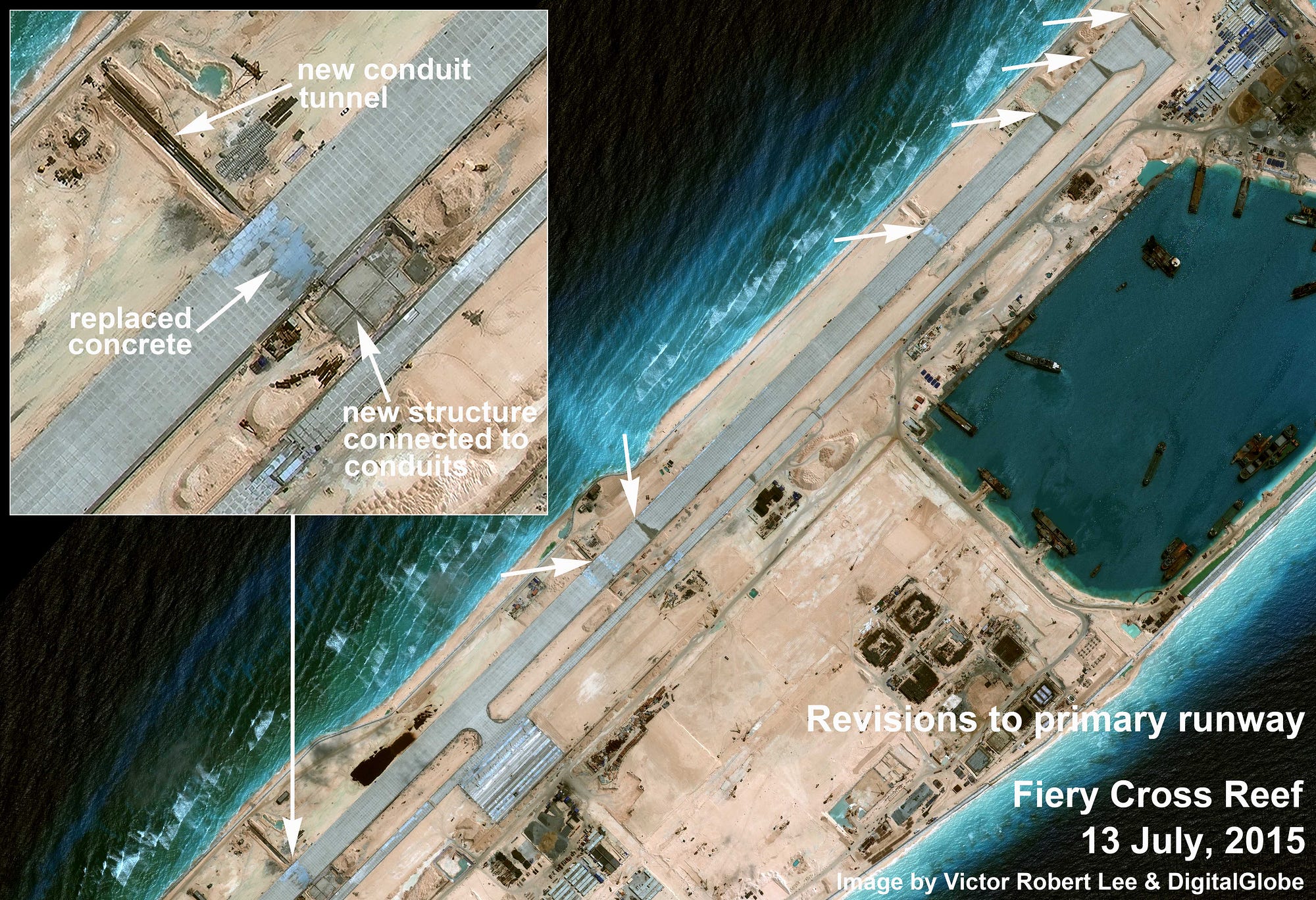 China’s Ambitious Military Buildup on Fiery Cross Reef, South China Sea