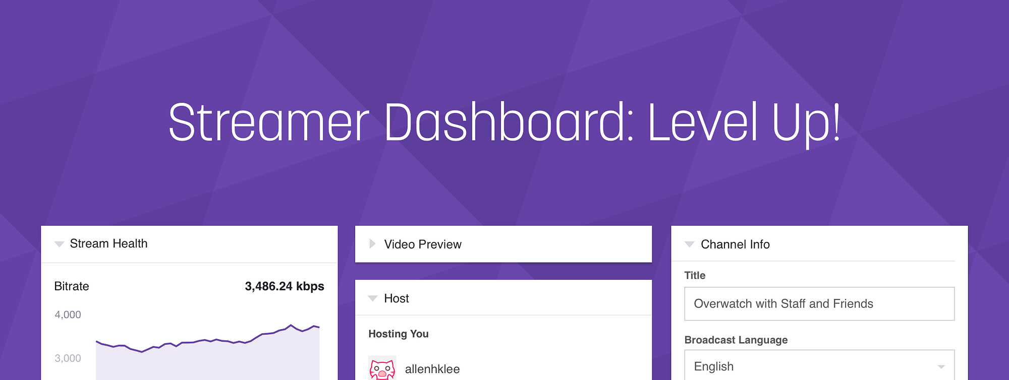 Steer your ship to success with the new streamer dashboard. : r/Twitch