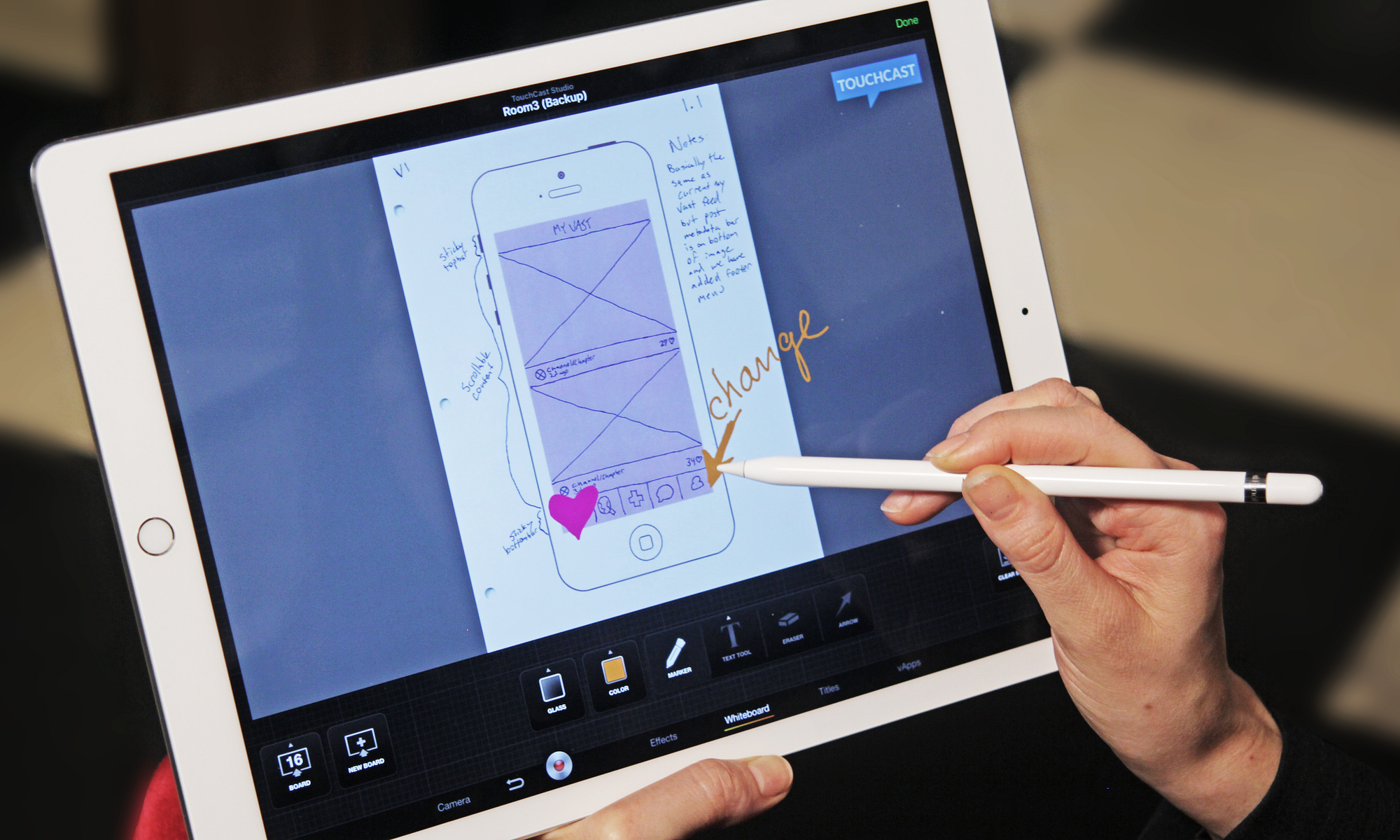 TouchCast, the Apple Pencil and Video Annotations – Erick Schonfeld ...