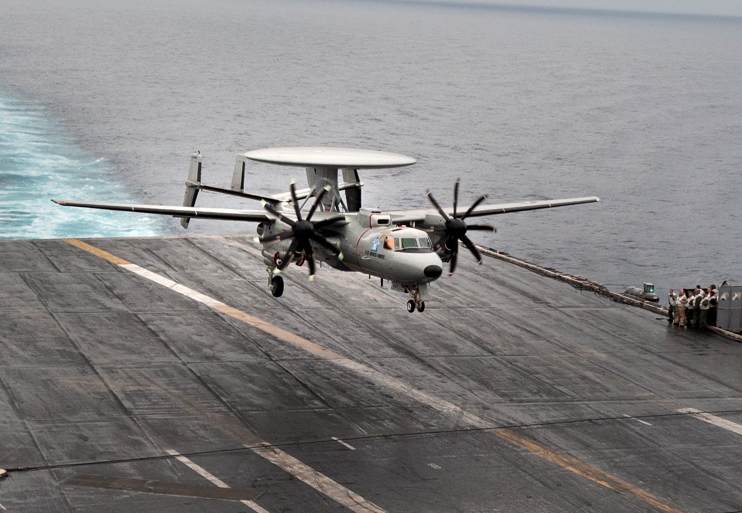 The U.S. Navy’s Next Hawkeye Plane Can Detect Stealth Fighters
