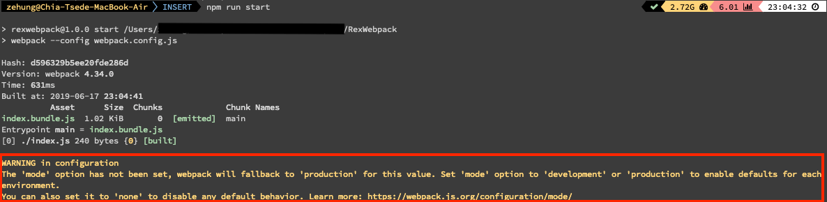 [Tool Note] — 關於Webpack #1 - 第一次就上手 | RexHung's Blog