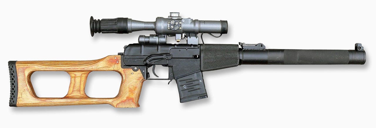 Russian Commandos Carry Suppressed Rifles That Can Shoot Through Body Armor