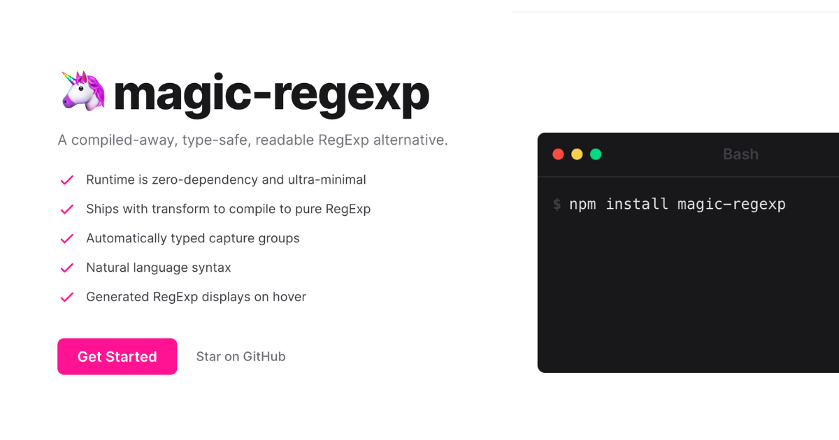 Catch up on JavaScript 2: Easepick, magic-regexp, Token CSS, and more ... Catch up on JavaScript 2: Easepick, magic-regexp, Token CSS, and more ...