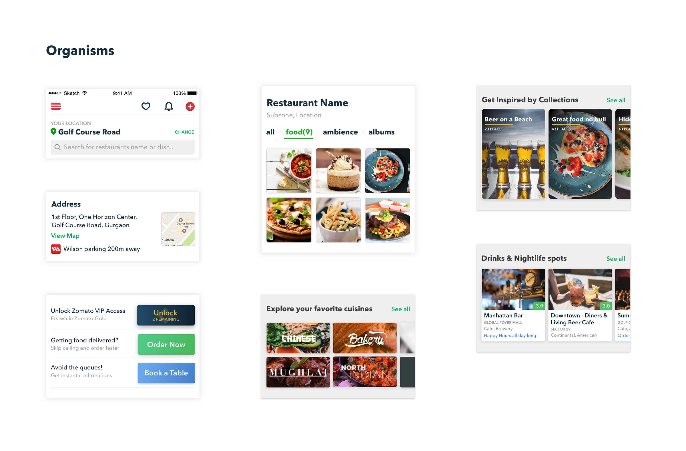 Developing the Zomato design system – UX Collective