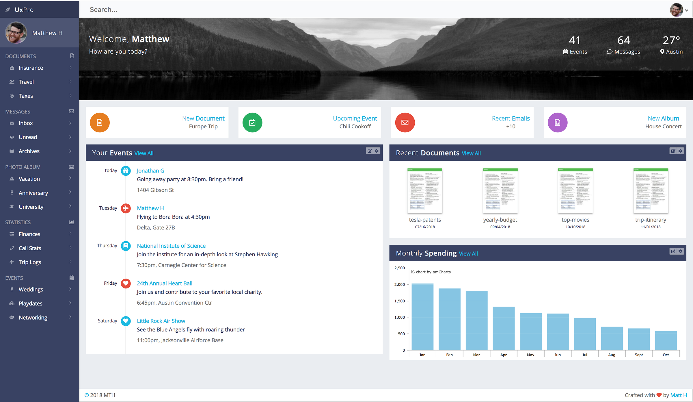 Build A Responsive Modern Dashboard Layout With CSS Grid And Flexbox