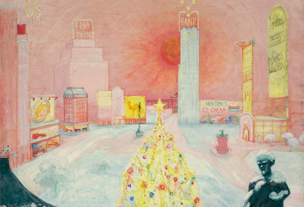 Seeing Florine Stettheimer’s “Christmas” Through Language
