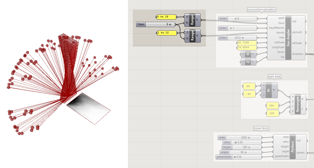 Solar analysis in Grasshopper – Generative Design – Medium