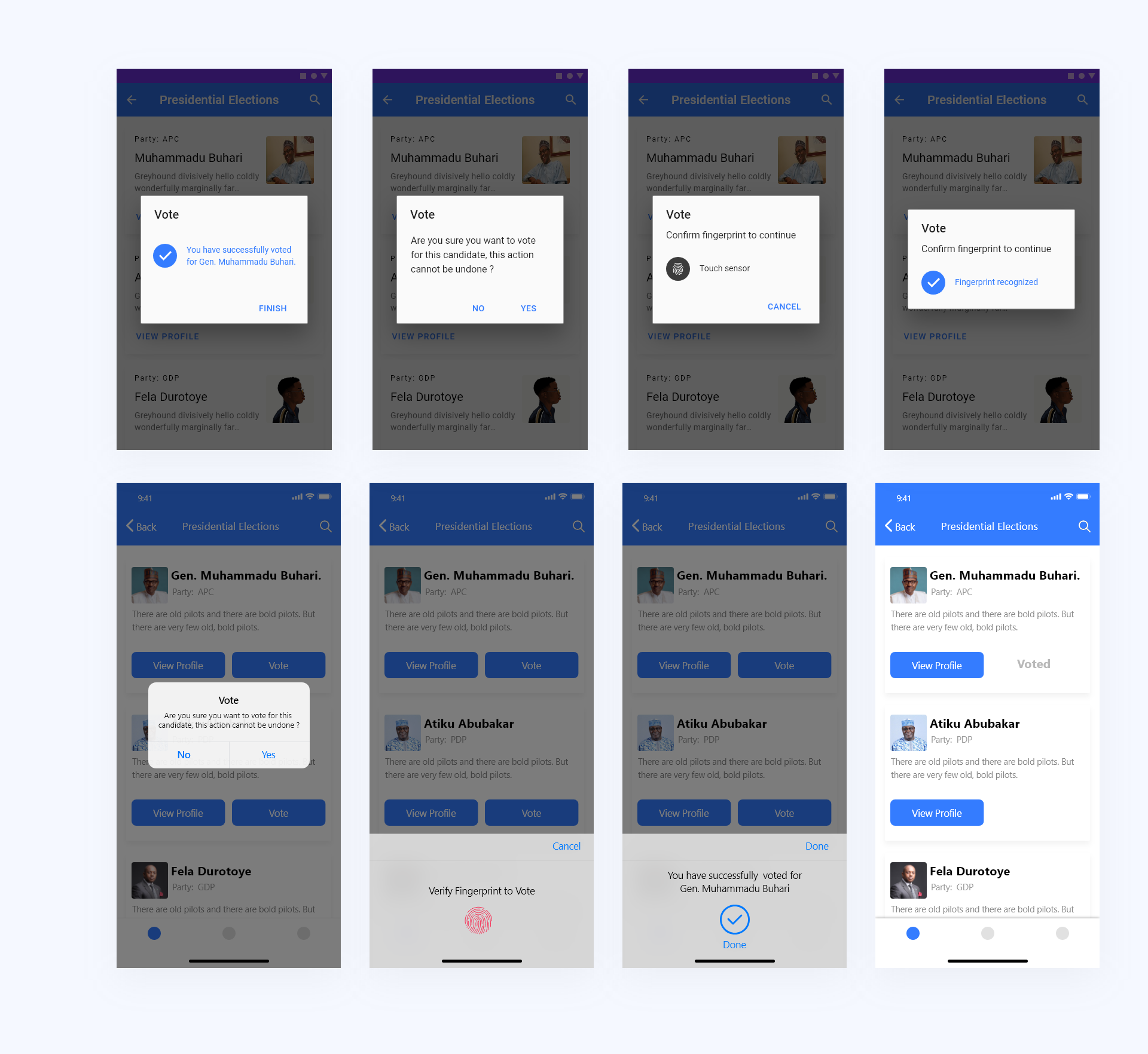 Votera — A voting app case study. – Gideon Case Studies – Medium