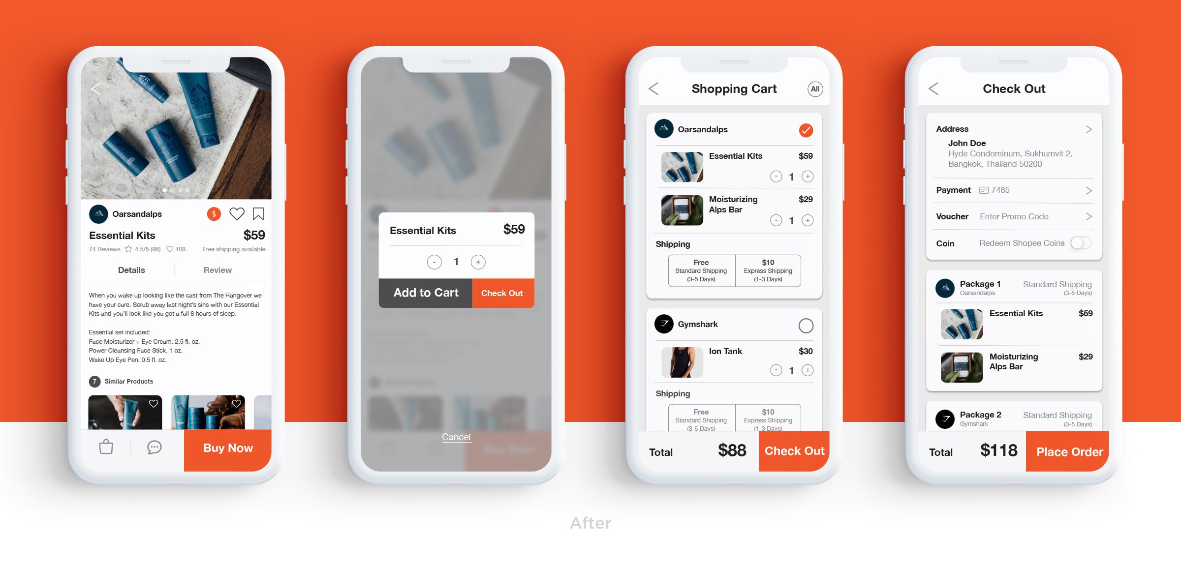 Redesigning an e-commerce app for Shopee — a UX case study