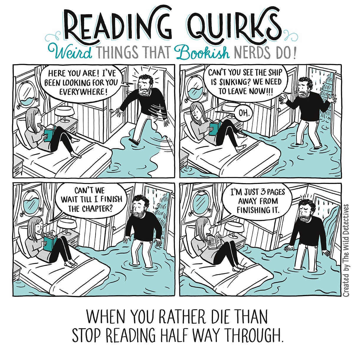 Reading Quirks (#25— #29) – The Wild Detectives – Medium