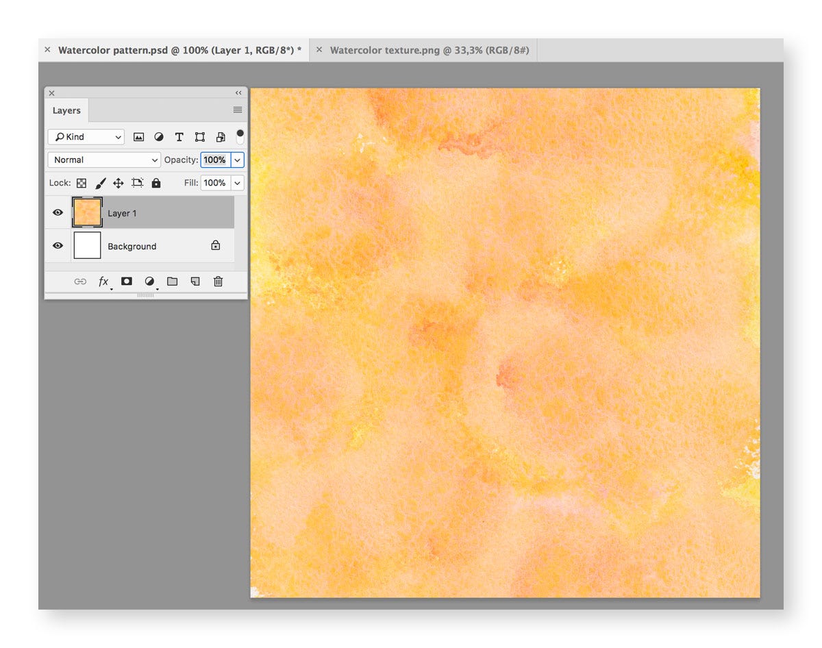 How to Create a Seamless Watercolor Texture in Photoshop with Ease