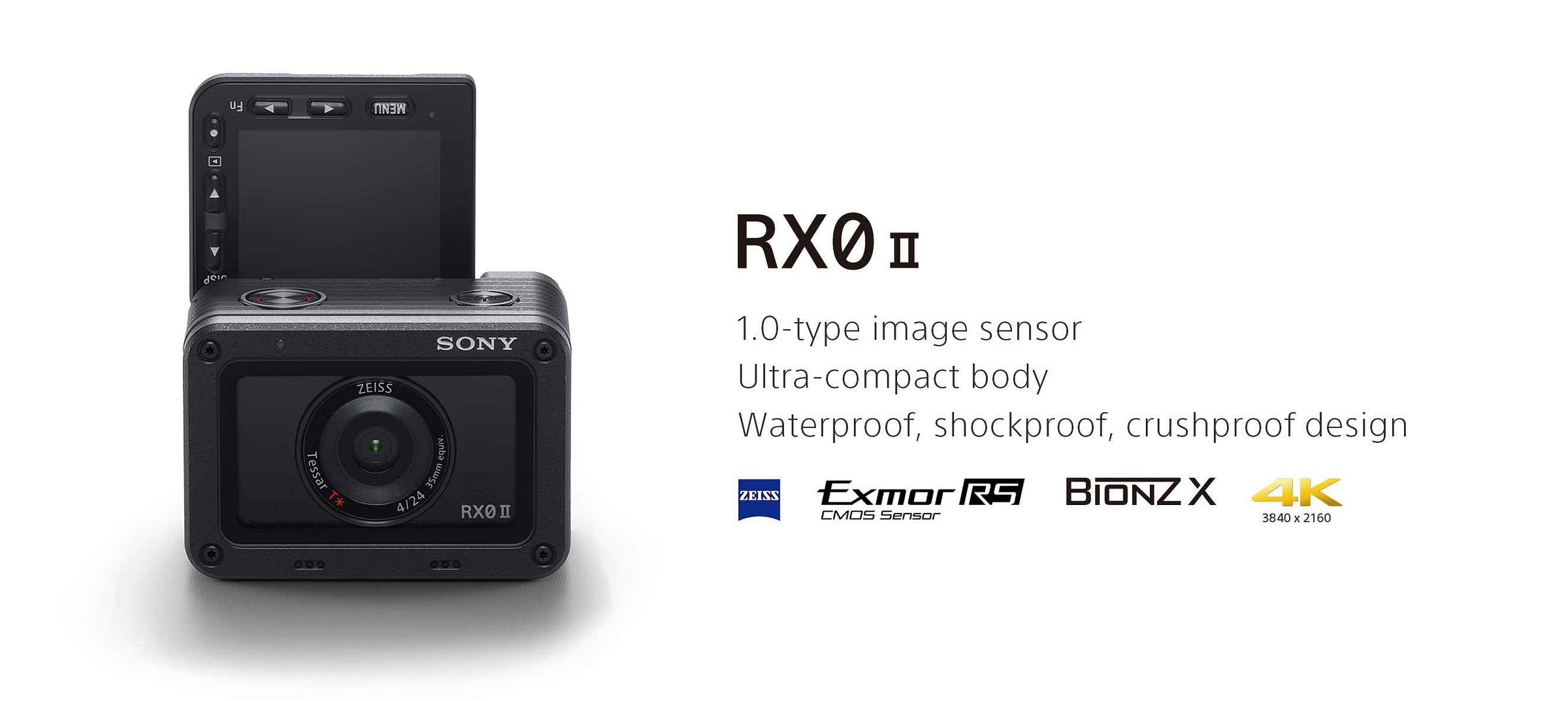 Sony RX0 II with 4K and flip out screen gets announced