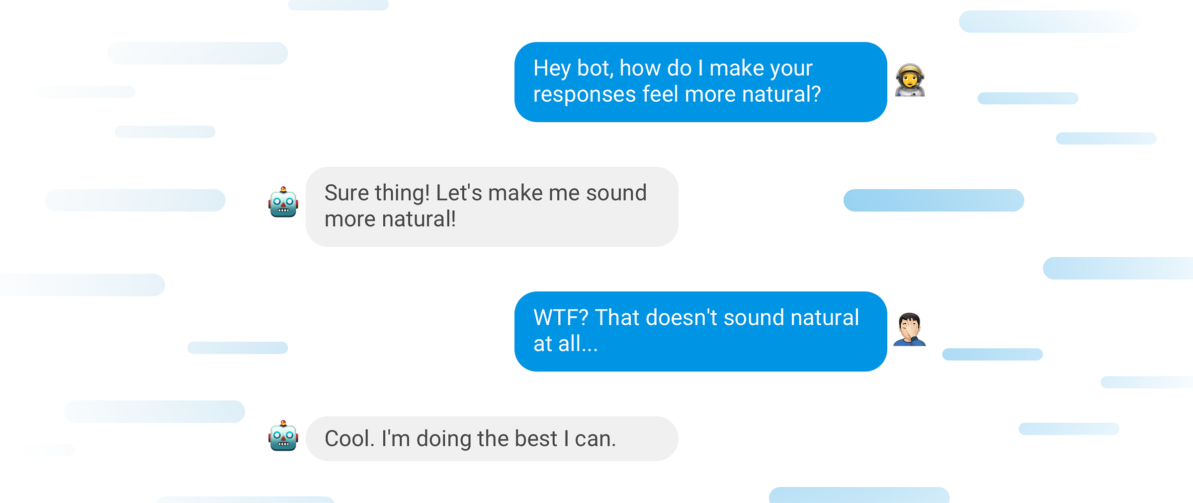 Writing natural chat bot responses – Chatbots Magazine