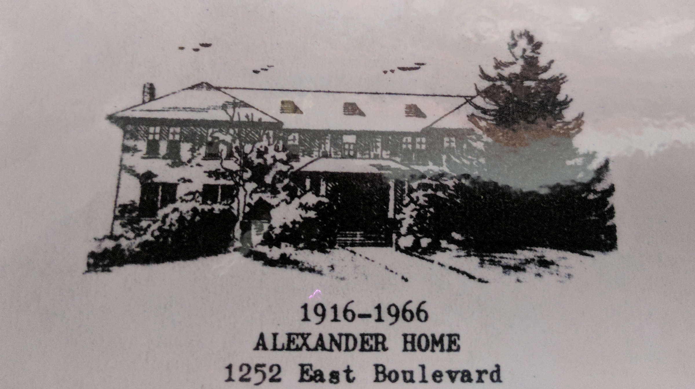 Belated thanks to a “mammy” who cooked at the Alexander Home (1930s)