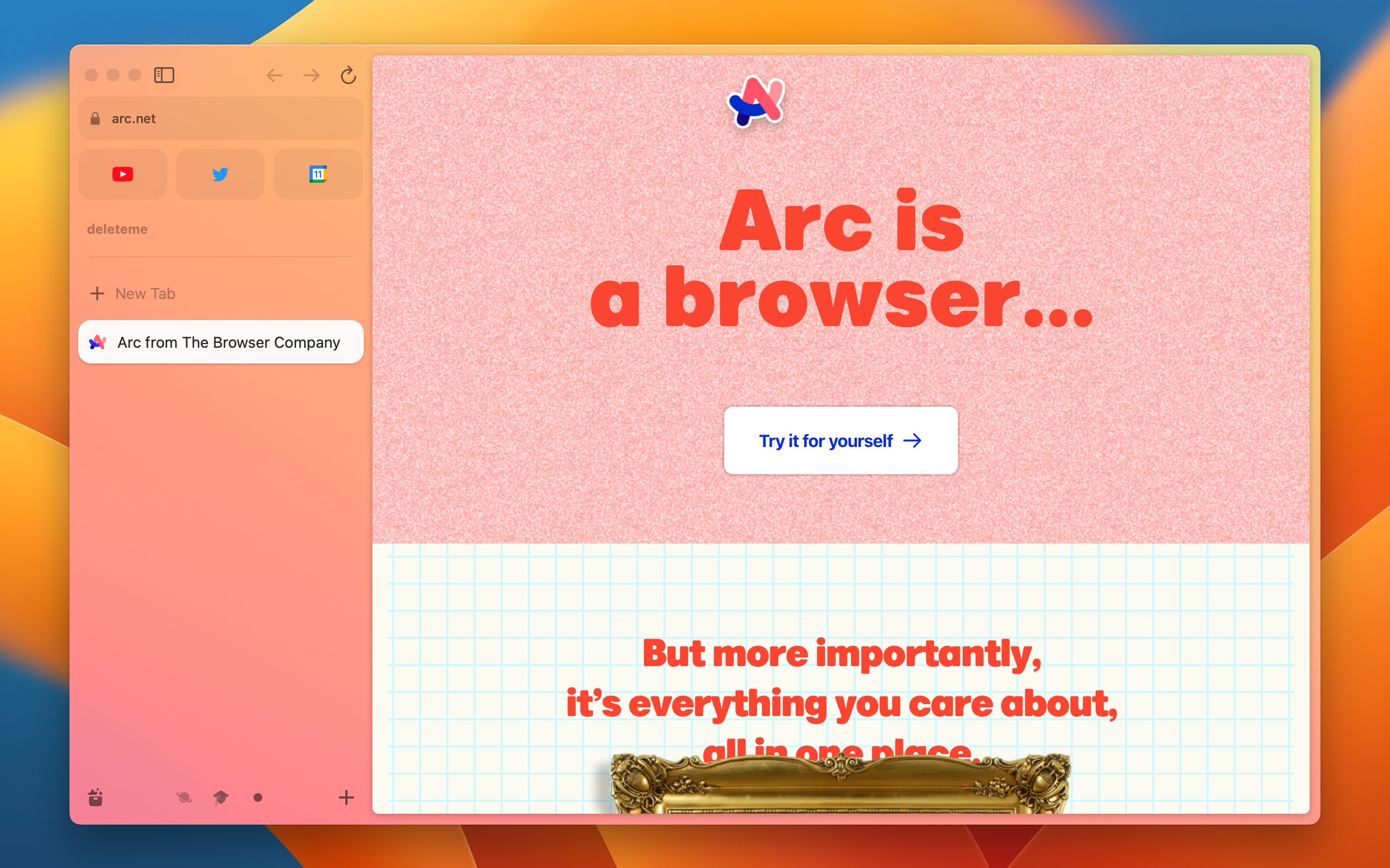 This feels like a browser Apple should have made.