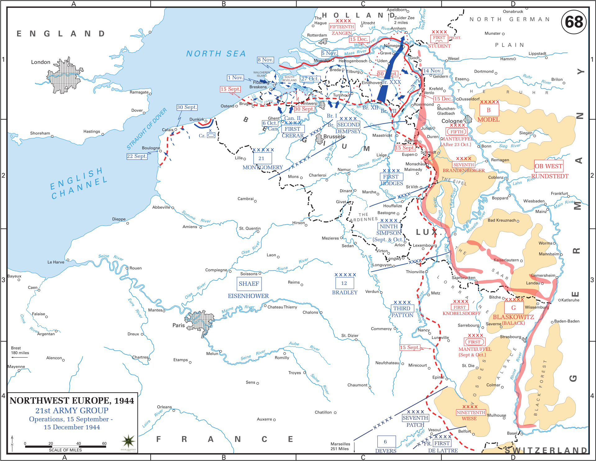Western Front Maps of World War II – Inflab – Medium