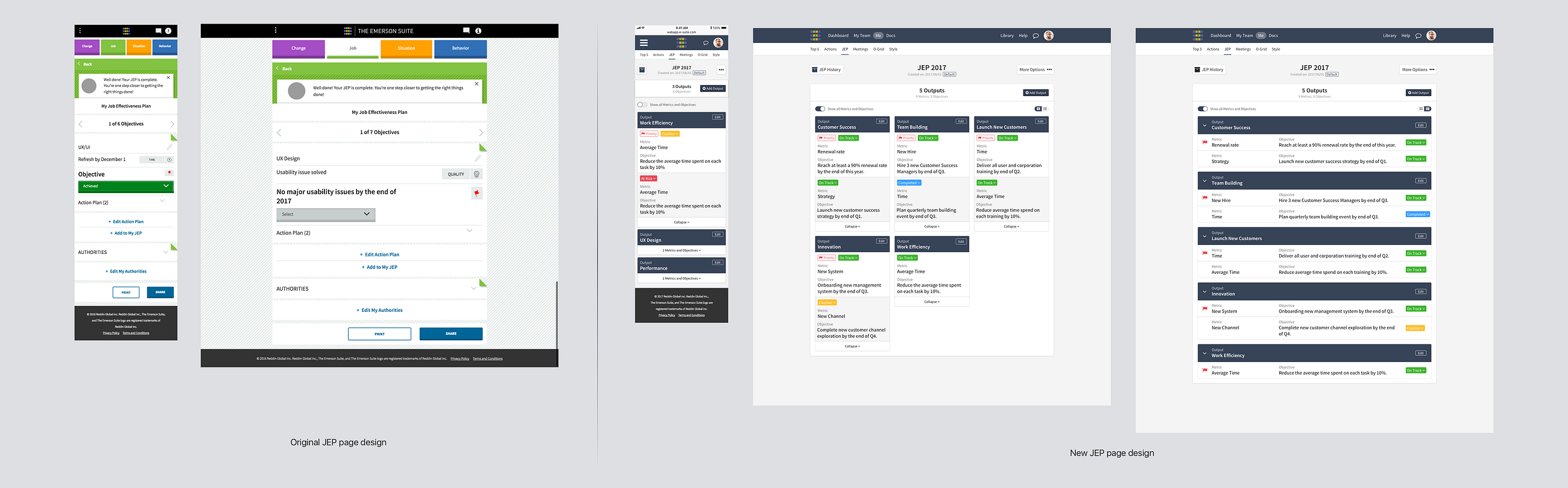 How I redesigned the Emerson Suite JEP tool – UX Planet
