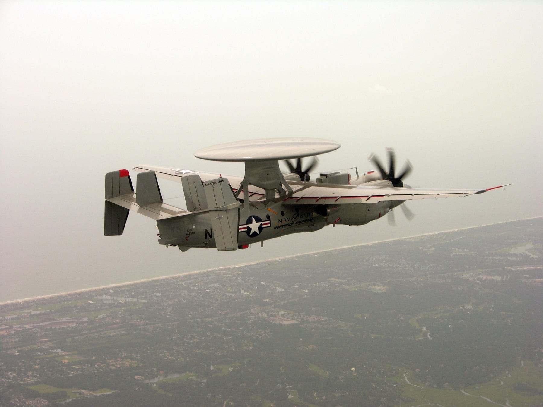 The U.S. Navy’s Next Hawkeye Plane Can Detect Stealth Fighters