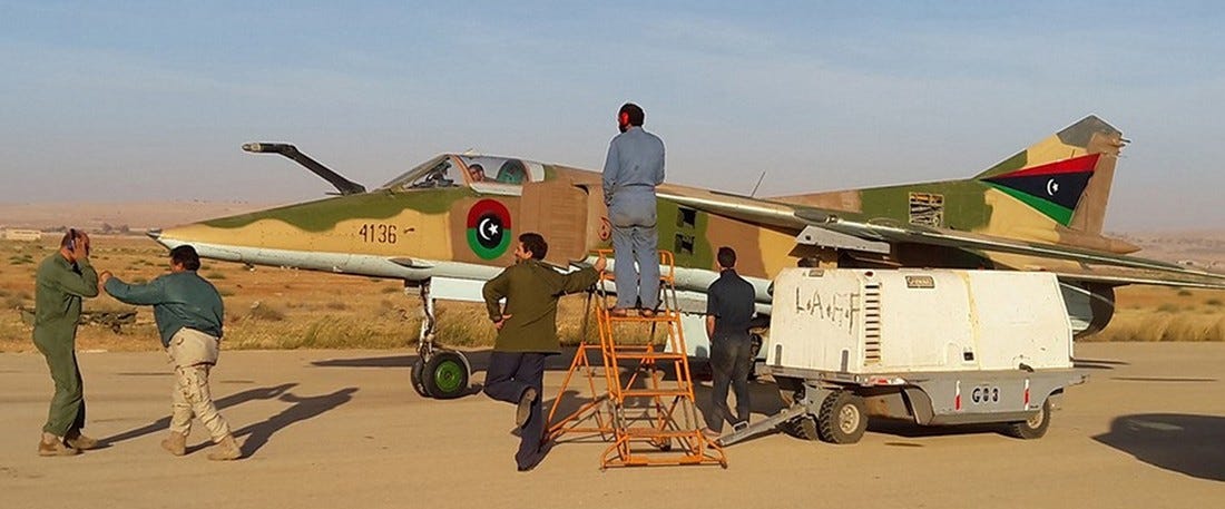 Libya’s Peculiar, Aerial-Refueling MiG-23s – War Is Boring – Medium