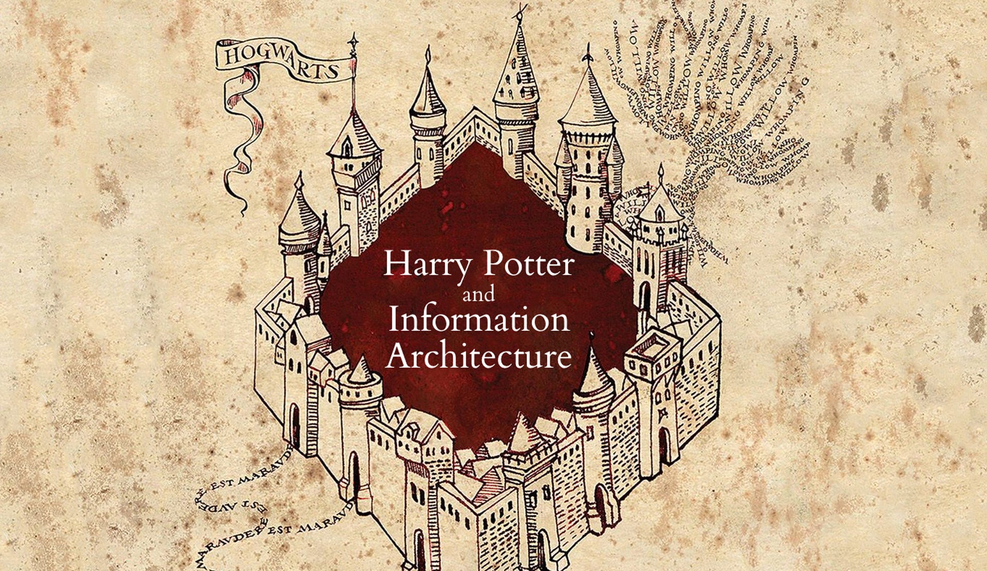 Harry Potter and Information Architecture: UX Basics