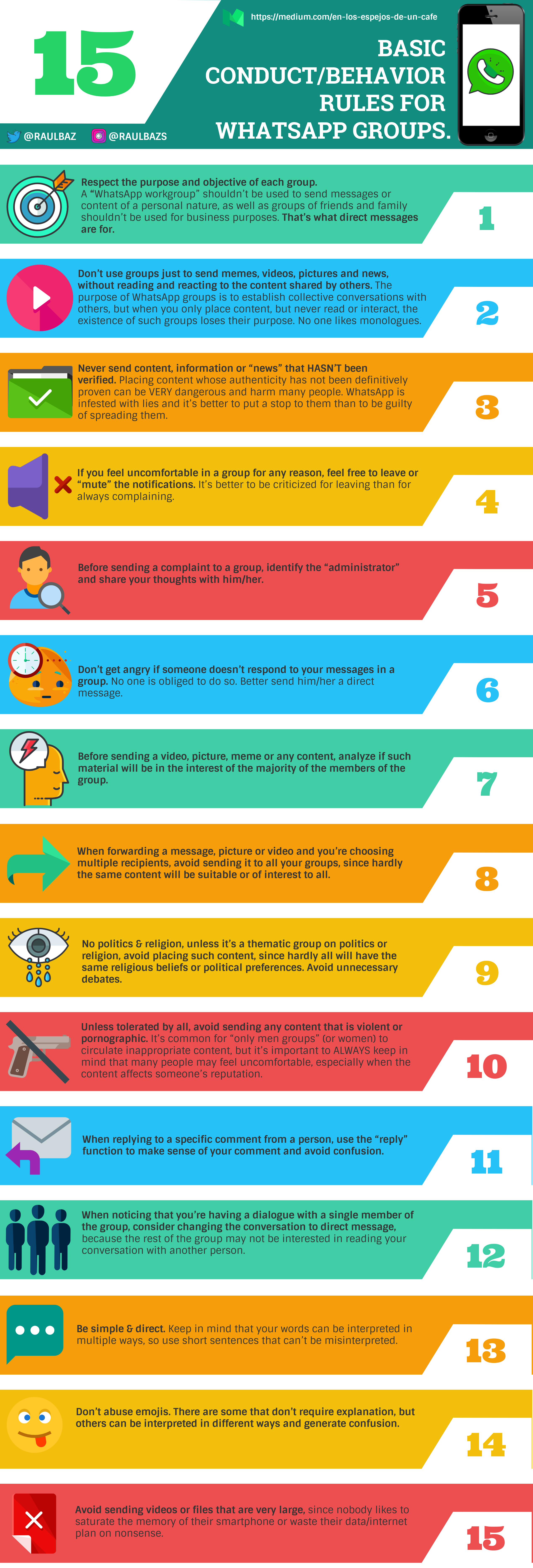 A Proposal Of Basic Conduct behavior Rules For WhatsApp Groups A Proposal Of Basic Conduct behavior Rules For WhatsApp Groups