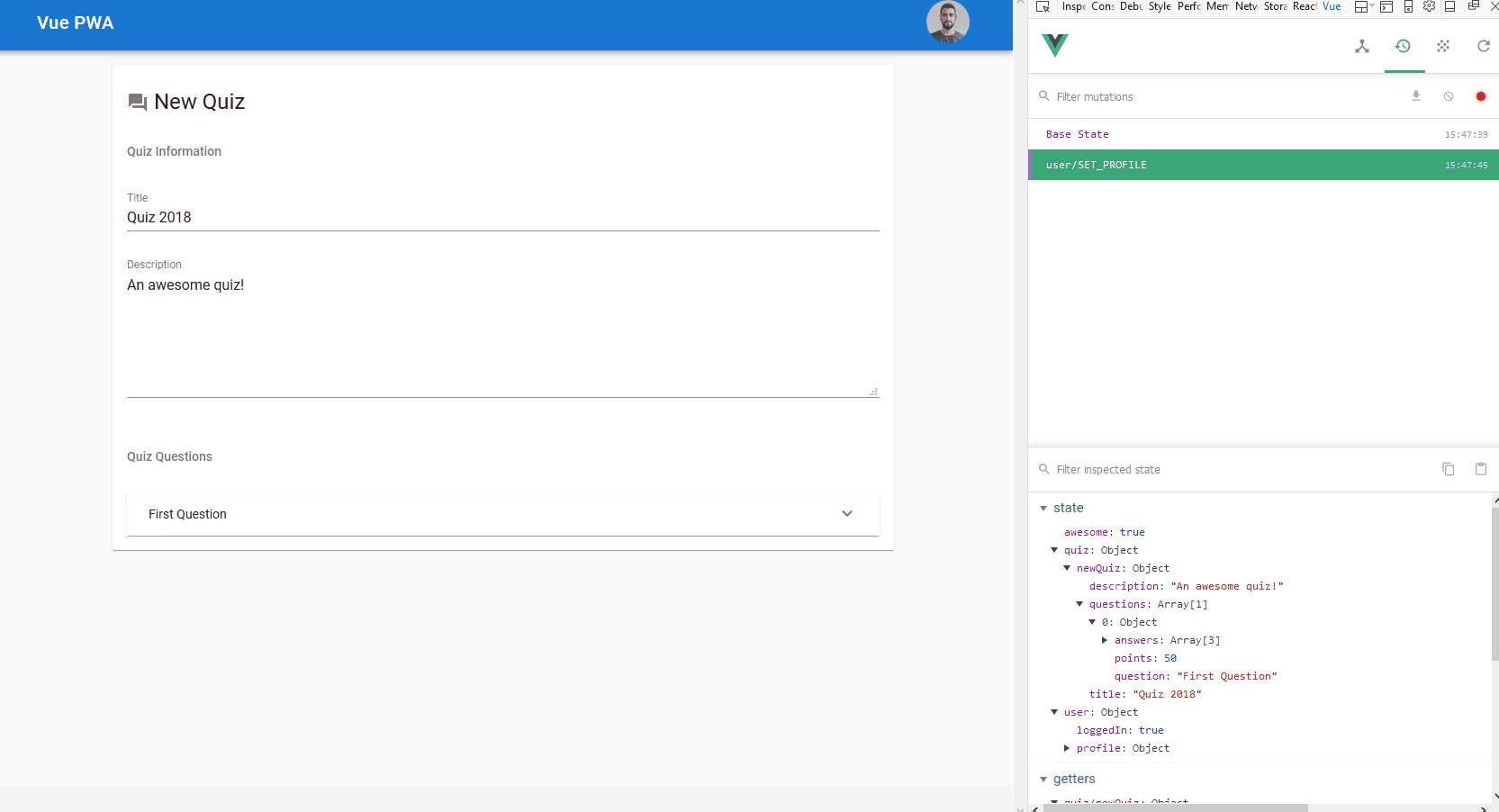 Building A Progressive Quiz App With Vue Vuex And Firestore Part 3