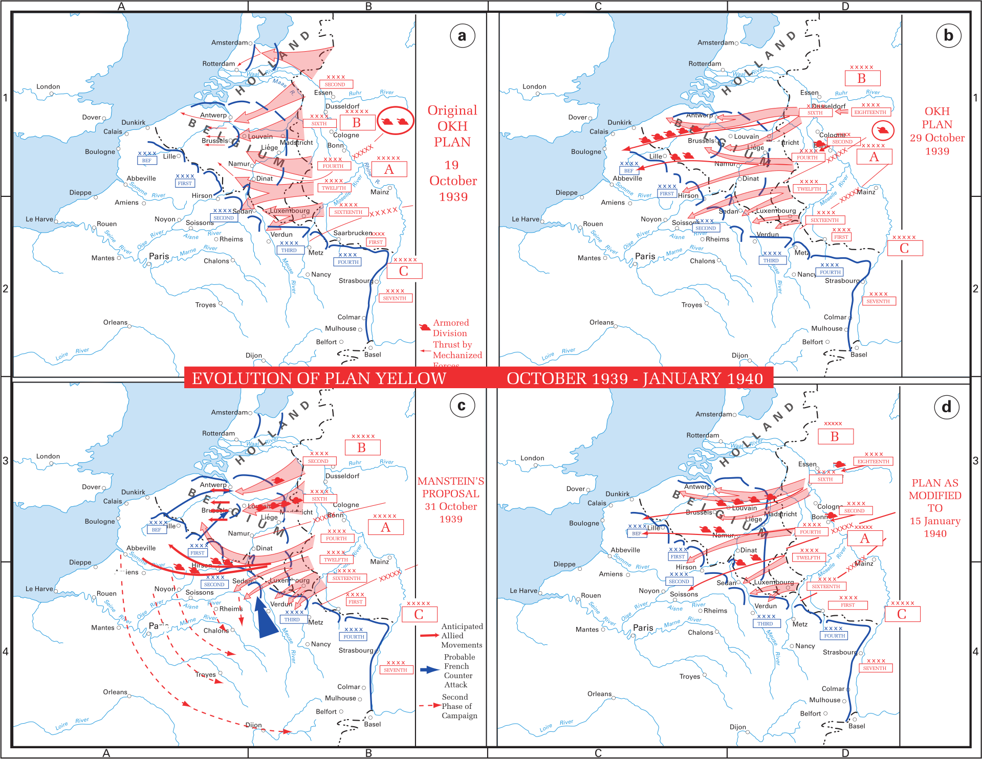 Western Front Maps of World War II – Inflab – Medium