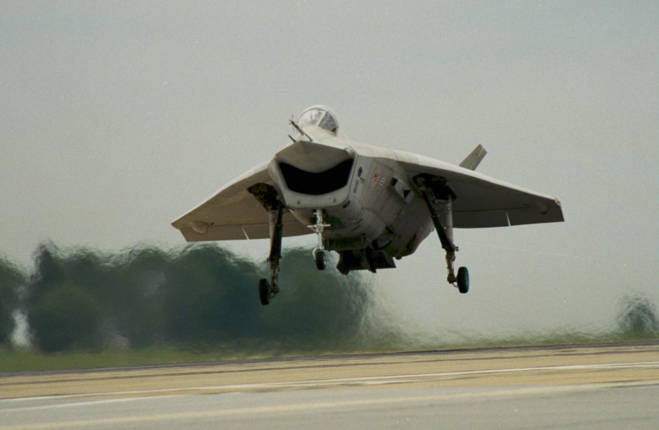 A Goofy-Looking Plane Could Have Replaced the F-35 Stealth Fighter