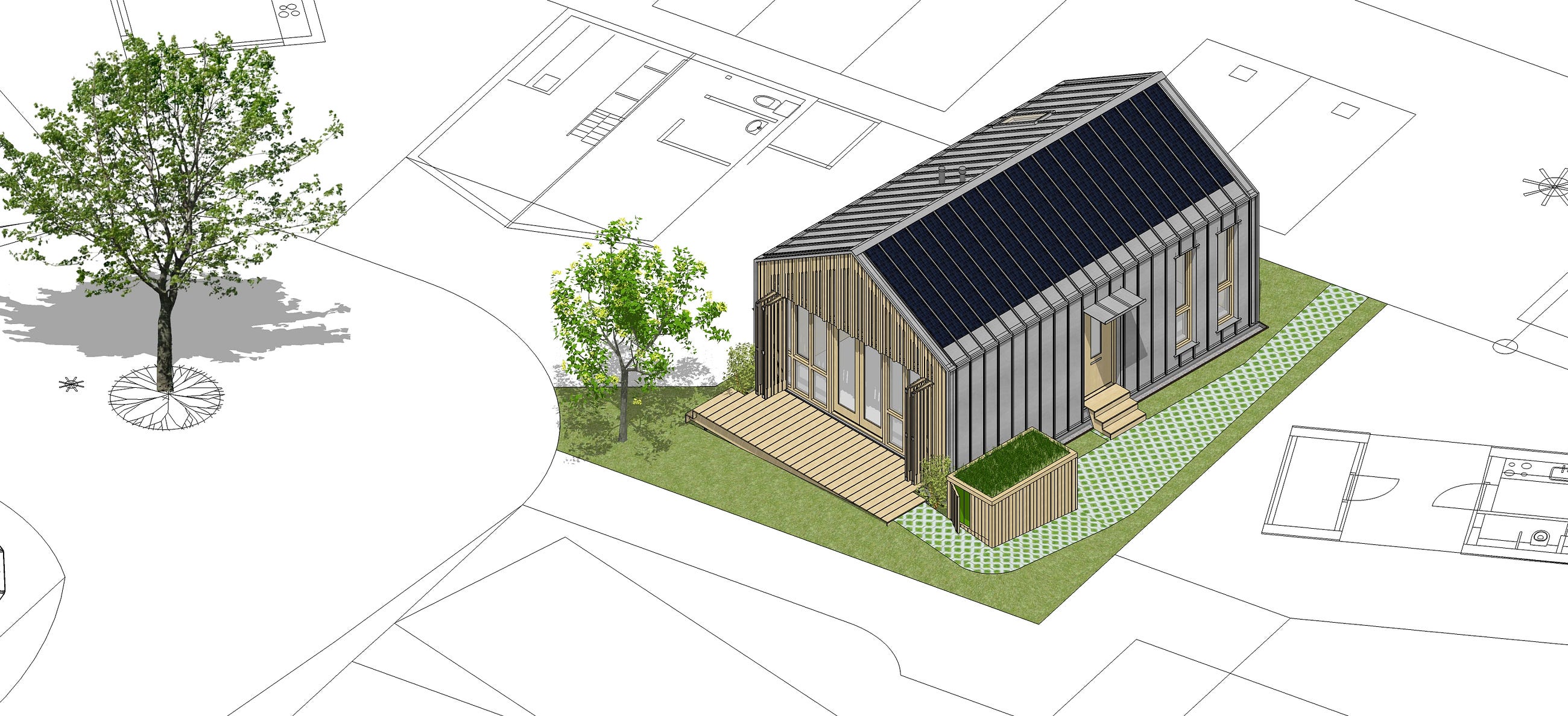 WikiHouse Contributors develop Wren in Almere, Holland.