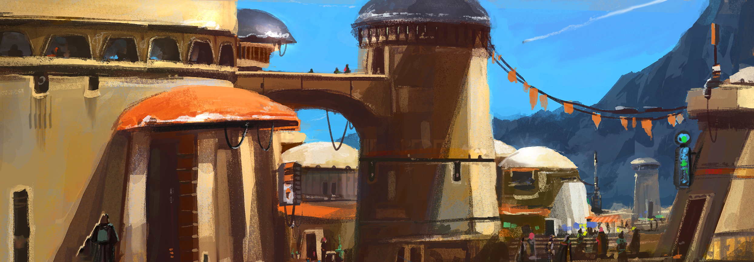 Hiding out, A visit to Mos Eisley, A new threat – Life On The Edge – Medium