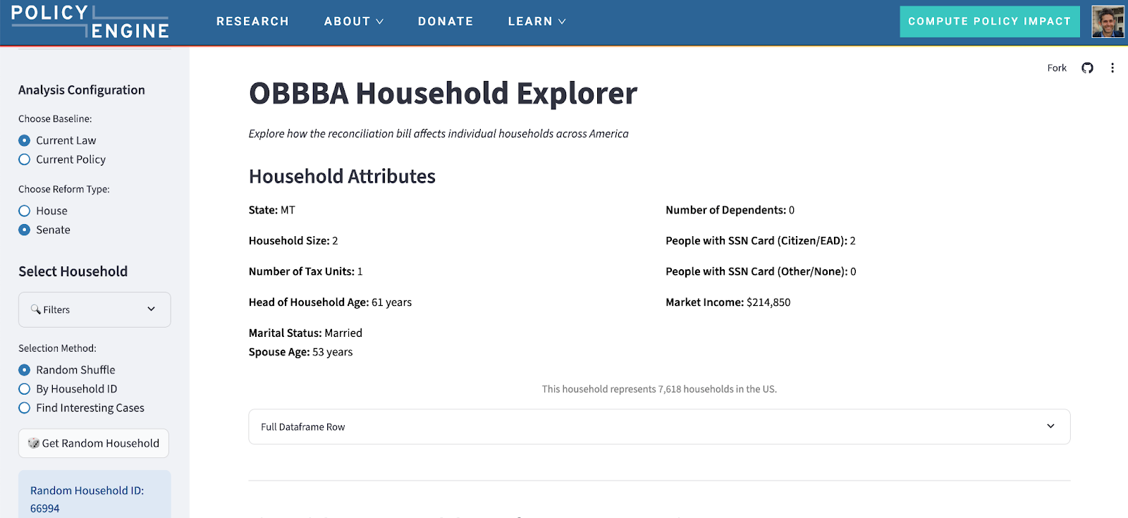 Introducing the OBBBA Household Explorer | PolicyEngine US