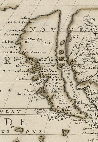 Amerique Septentrionale [North America], 1650 – Save Texas History – Medium