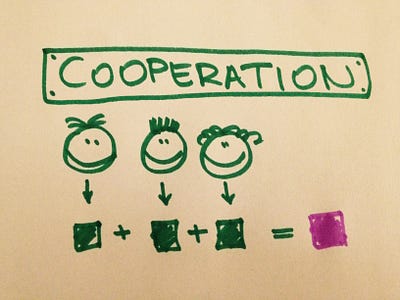 Collaboration vs. cooperation – GuerillaLiteracyLearning – Medium