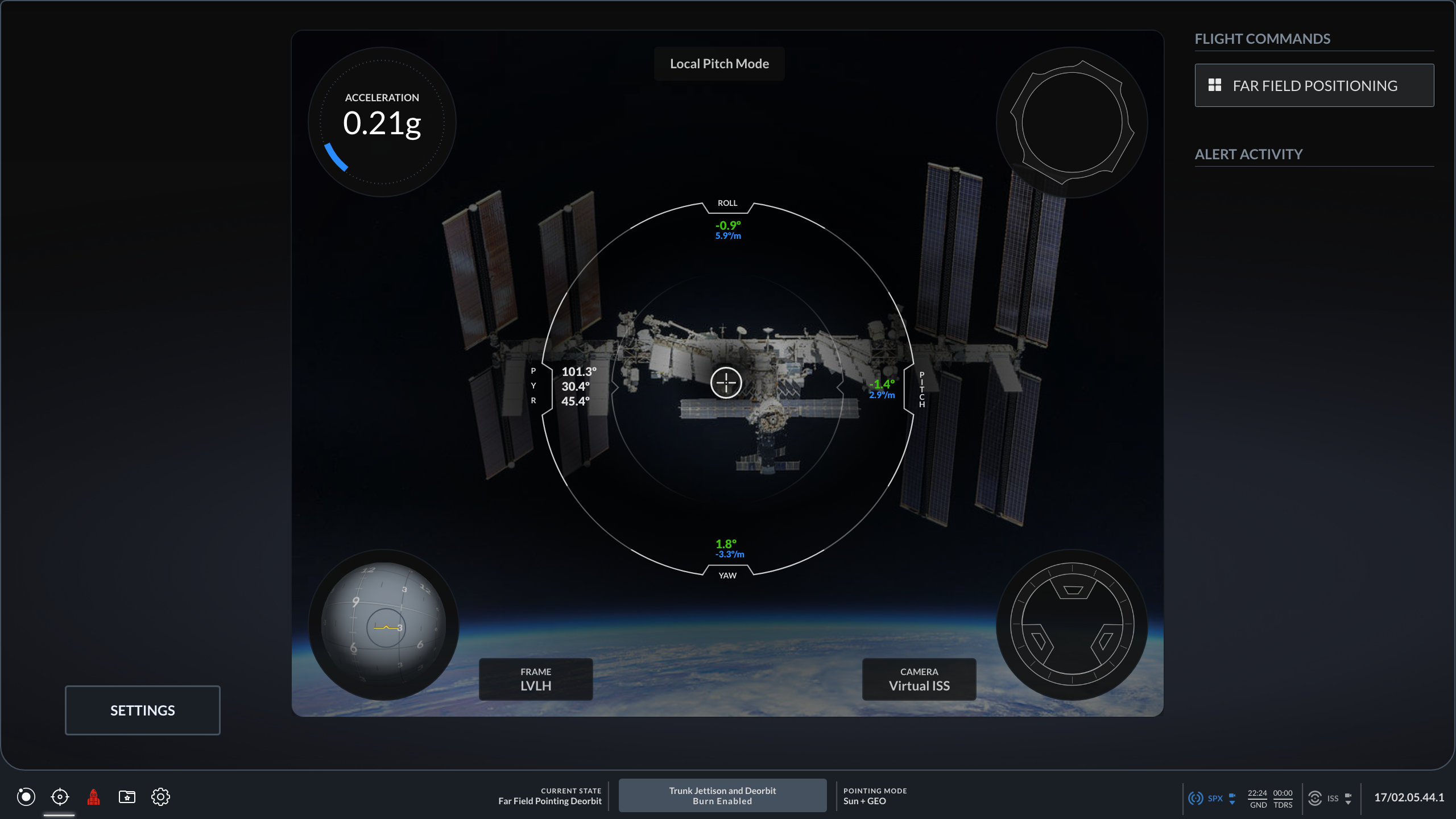 SpaceX Crew Dragon UI in 60 Days · DillonBaird.io