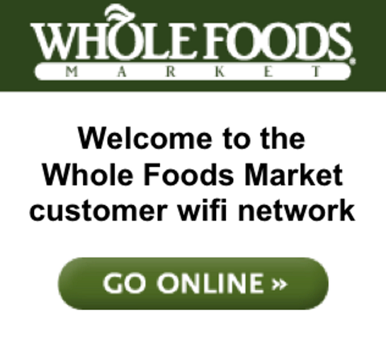 Does Whole Foods Have Wifi