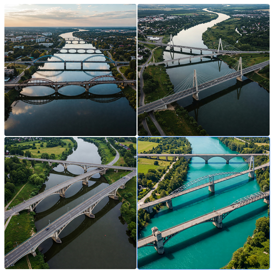 Using Generative AI to Create a Picture with Three Bridges - Computas