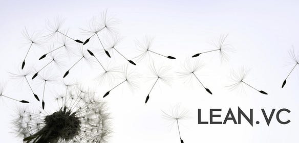 Lean Venture Capital – Medium