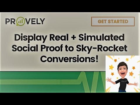 I personally recommend PROVELY — Social Proof Tool add real time ...