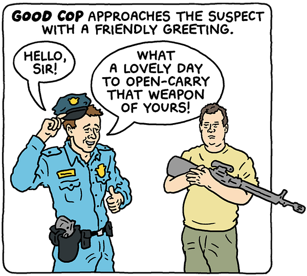 Good Cop/Bad Cop – The Nib – Medium