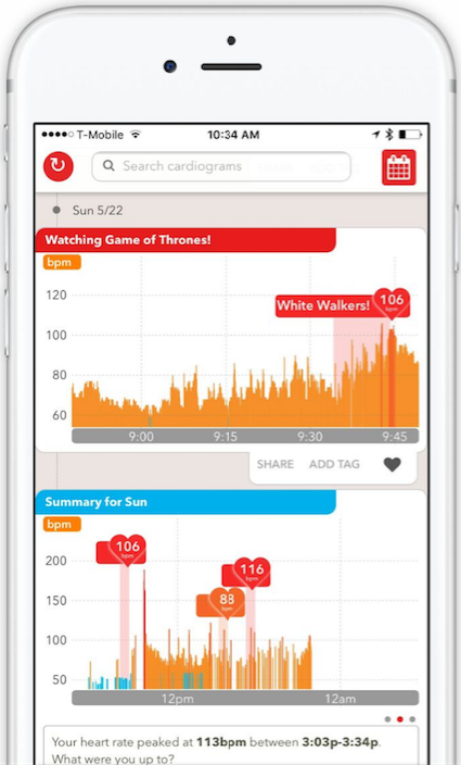 Cardiogram 1.0: understand your heart rate on Apple Watch