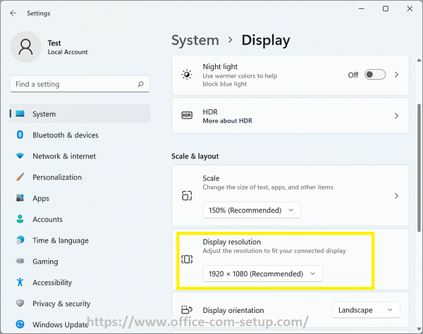 If Cant Change Display Resolution in Window 11! How To Fix it?