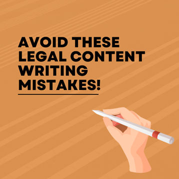 Being a legal content writer is not for the faint of heart.