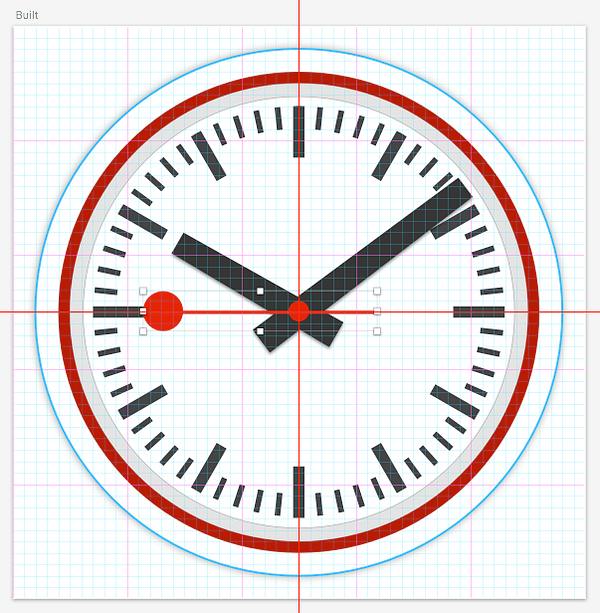 Making the Swiss Railway Clock in Sketch – Prototyping: From UX to ...