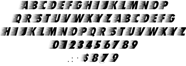 What Are Some Examples of Fast Fonts? - Design Bundles