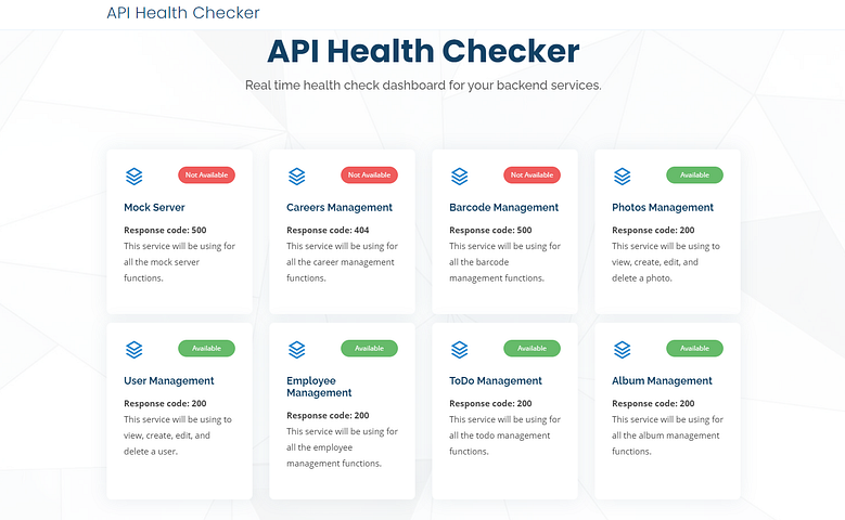 Archive of stories published by MaxSoft — API Health Checker – Medium
